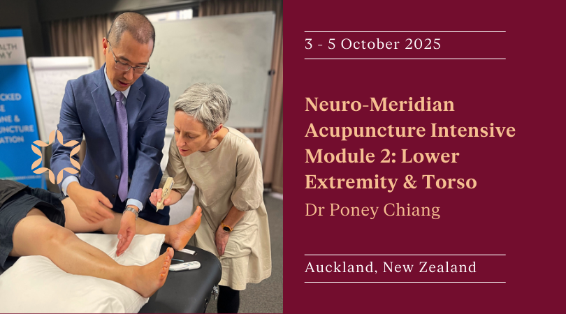 Neuro-Meridian Acupuncture Intensive 2025: Module 2 – SustainHealth Academy